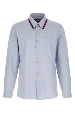 Gucci Web' Collar Shirt
