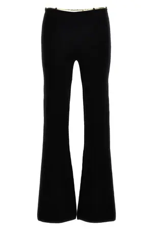 Alexander Wang Gold Nameplate Chain' Pants
