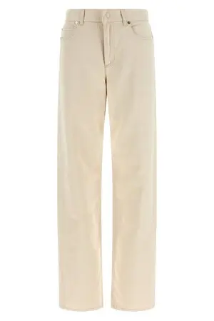 Fendi Ff Reverse Cotton Denim Jeans