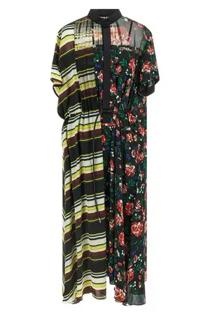Sacai Pattern Mix Dress
