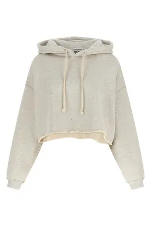 GOLDEN GOOSE Crystal Hoodie - Gray