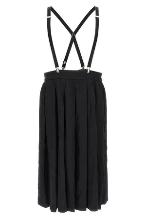 Comme Des Garçons Suspender Skirt - Black