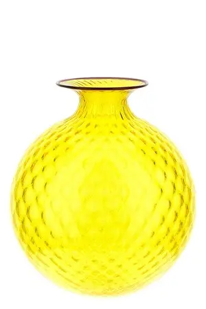 VENINI Monofiore Balloton' Vase - Yellow