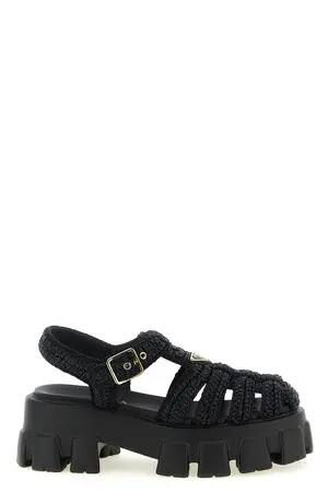 Prada Monolith Sandals