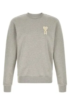 AMI Paris Amis De Coeur' Sweatshirt - Gray