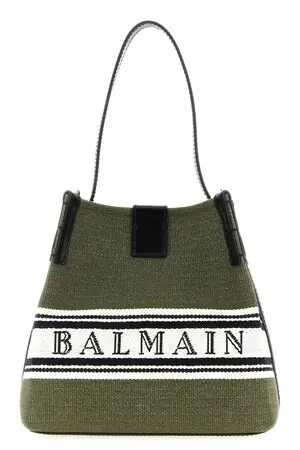 Balmain Release Bucket Bag - Green