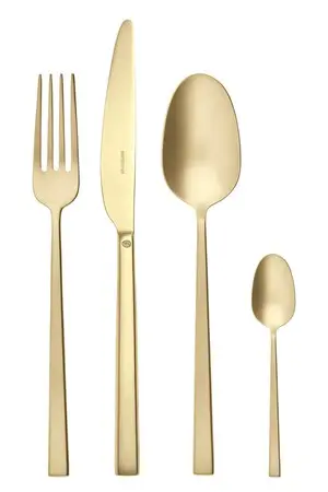 SAMBONET Rock' Service 24 Cutlery - Gold