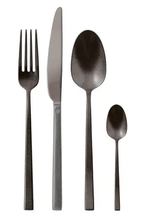 SAMBONET Rock' Service 24 Cutlery - Black