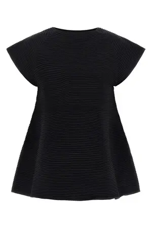 Issey Miyake Corrugated Knit Dress