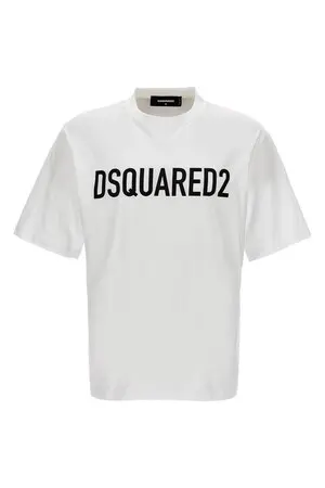 Dsquared2 Logo T-shirt - White/black