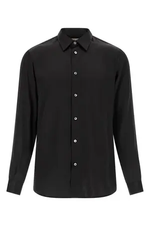 RIVIERA PROJECT Silk Shirt - Black