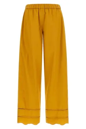 Fabiana Filippi Cotton Poplin Pants - Yellow