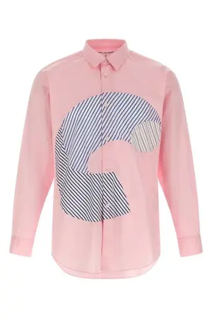 Comme Des Garçons Insert Shirt - Pink