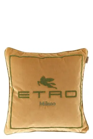 Etro Logo Cushion - Beige