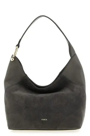 Furla Lara Medium Shoulder Bag - Gray