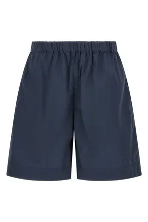 XACUS Carlotta Cotton Bermuda Shorts - Blue