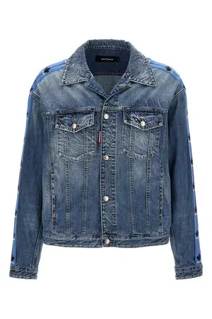 Dsquared2 Dan' Denim Jacket - Light Blue