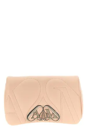 Alexander McQueen The Mini Seal Crossbody Bag - Beige