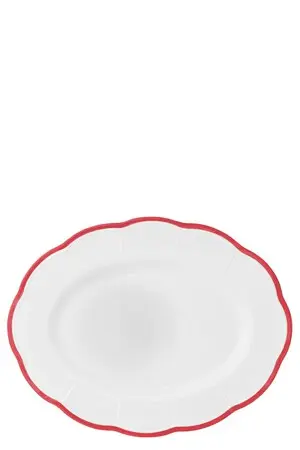BITOSSI 'petalo' Serving Plate ⌀ 36 Cm Red