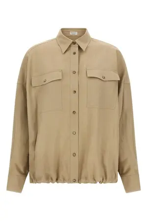 BRUNELLO CUCINELLI Fluid Twill Shirt