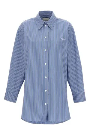 Isabel Marant Étoile Cylvany Striped Cotton Shirt