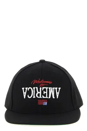 WILLY CHAVARRIA Welcome To America Cap - Black