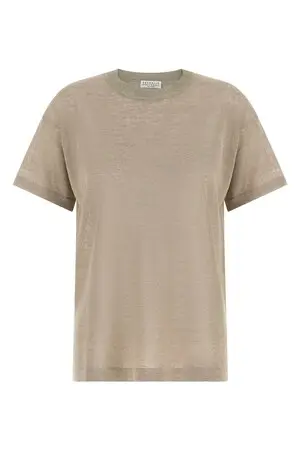 Brunello Cucinelli Dazzling Collar Sweater - Beige