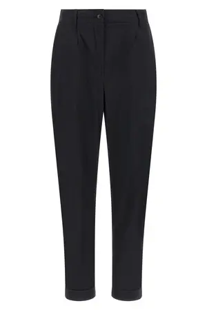 Kiton Stretch Cotton Poplin Trousers