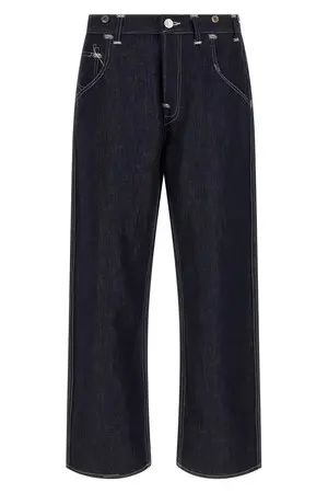 Junya Watanabe X Levi's Cotton And Linen Blend Denim Jeans