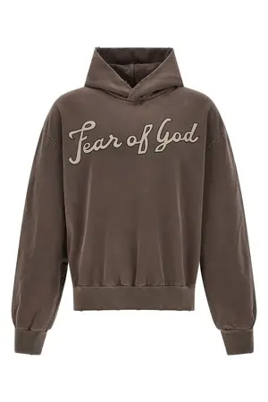 Fear Of God 26 Classic Half Raglan Hoodie - Brown