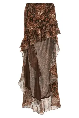 Andamane Camelia' Skirt - Brown