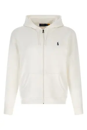 Polo Ralph Lauren Loopback Cotton Hoodie - White