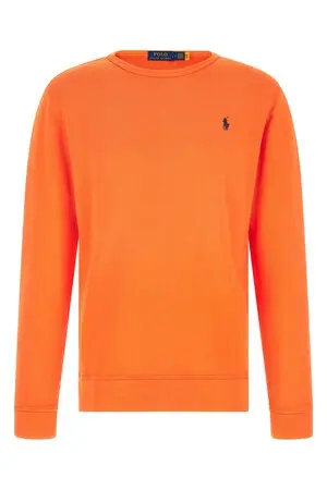 Polo Ralph Lauren Loopback Cotton Sweatshirt - Orange