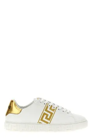 Versace Greca Leather Sneakers