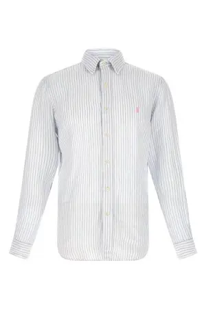 Polo Ralph Lauren Striped Shirt - Light Blue