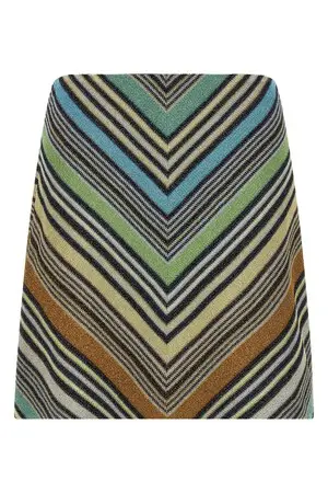 Missoni Geometric Pattern Skirt