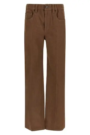 Brunello Cucinelli The Contemporary Pull-on' Jeans - Brown