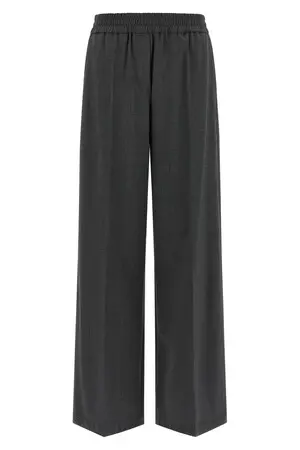 Brunello Cucinelli Cool Wool Trousers - Gray