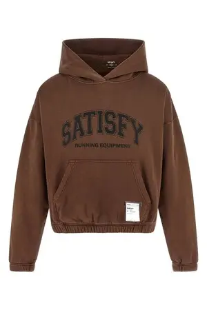 Satisfy Softcell' Hoodie - Brown