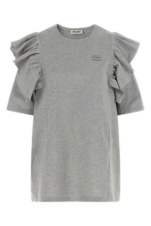 Miu Miu Ruffle Mini Dress