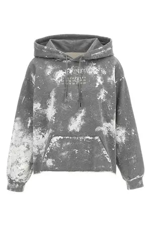 MAISON MARGIELA Numeric Signature Hoodie - Gray