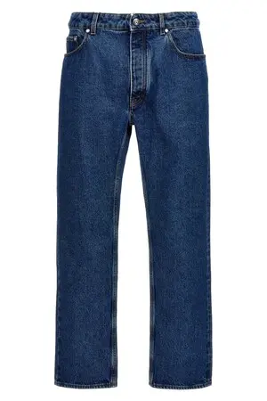 Palm Angels Monogram Cotton Denim Jeans