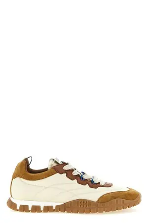 Miu Miu Tyre Sneakers - Brown