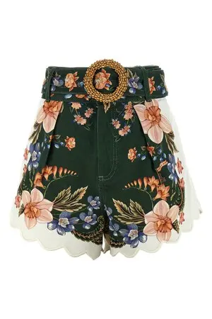 Farm Rio Berry Garden Shorts