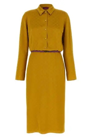 Gucci Jacquard 'gg' Dress