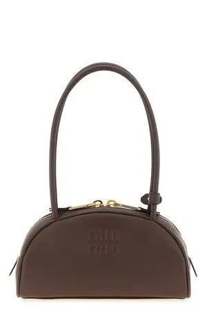 Miu Miu Beau Small Shoulder Bag - Brown
