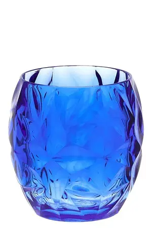 MARIO LUCA GIUSTI Low Glass 'venezia Tumbler' 250 Ml - Blue