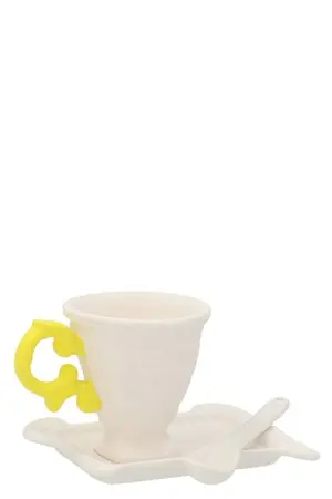 SELETTI I-wares I-coffee' Set - Yellow