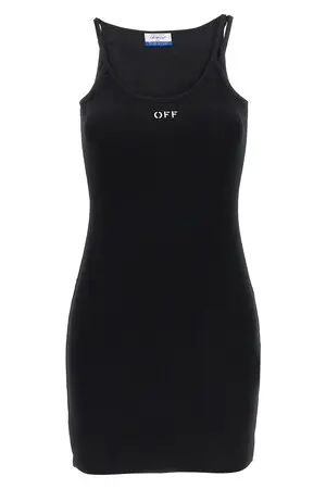 Off-White Off Stamp' Dress - Black