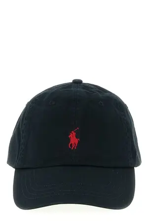 Polo Ralph Lauren Embroidered Logo Cap - Black